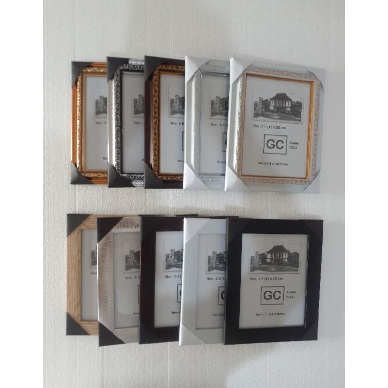 Jual pigura frame uk:6R(15×20)cm*(kaca anti pecah)(FREE PACKING ...
