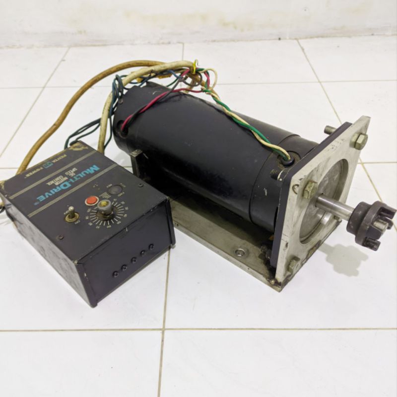 Jual DC MOTOR AMETEK 230V DC 2HP DC MOTOR SPEED CONTOL MILTI DRIVER ...