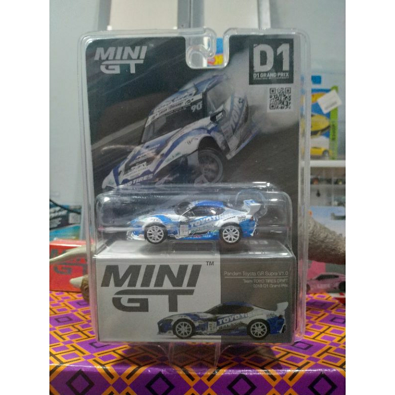 Jual mini GT pandem Toyota gr Supra Toyo tires drift grand Prix 2019 ...