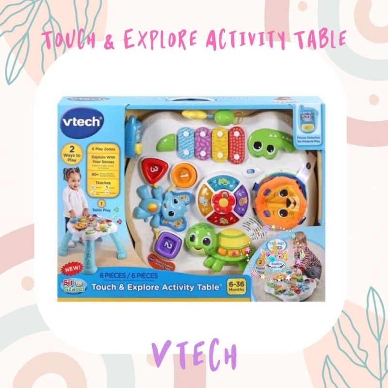 Jual VTECH TOUCH AND EXPLORE ACTIVITY TABLE ORIGINAL MAINAN EDUKASI ...