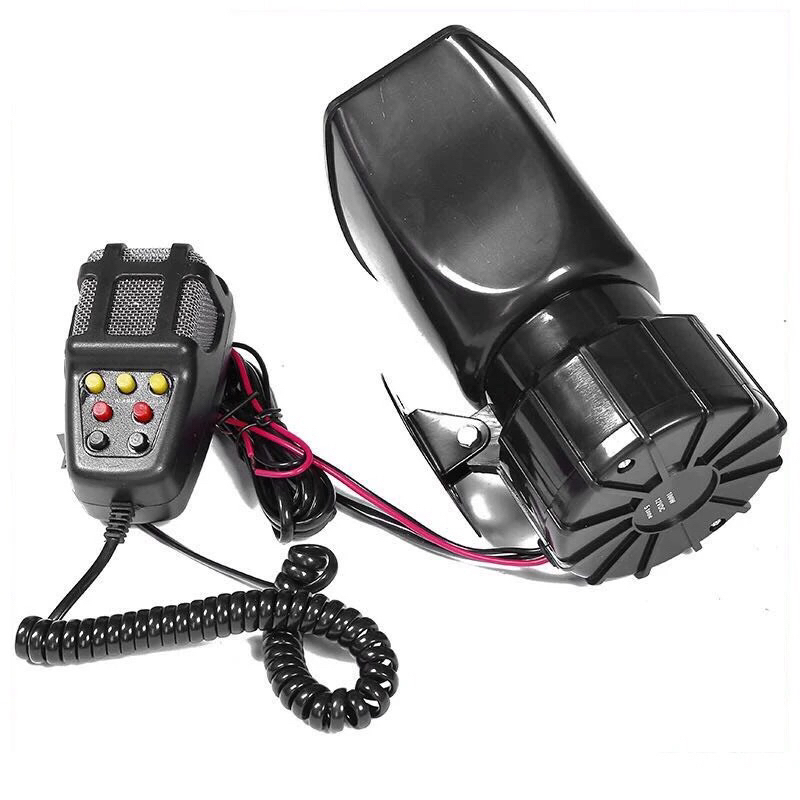 Jual toa megaphone loadspeaker horn 7 tone sirene 12v motor/mobil ...