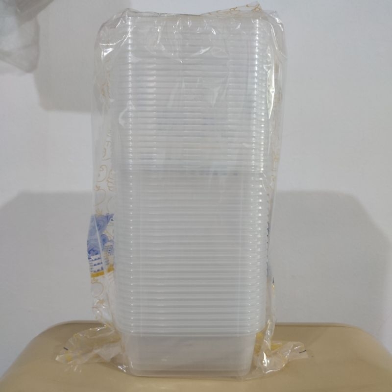 Jual Thinwall kotak plastik rectangle 200 ml | Shopee Indonesia