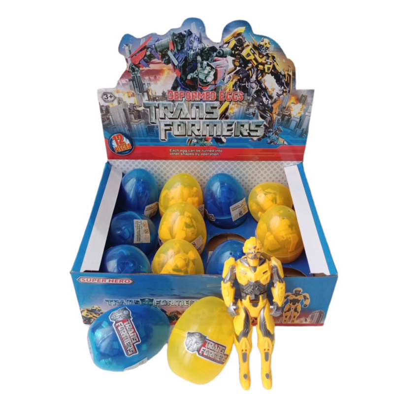 Jual MAINAN TELUR KEJUTAN DEFORMATION SURPRISE EGG PER BUTIR HADIAH ...