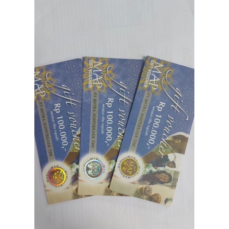 Jual gift voucher MAP | Shopee Indonesia