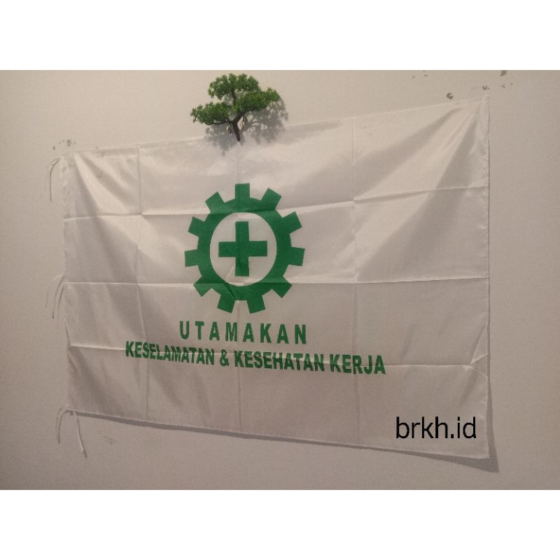 Jual bendera k3 bendera safety k3 135x90 standar depnaker | Shopee ...