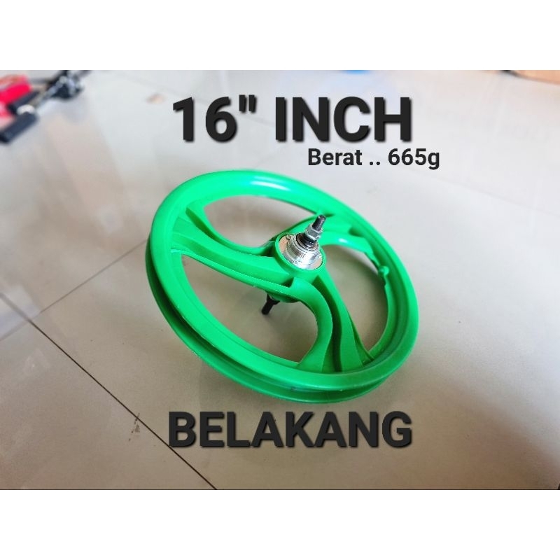 Jual RODA 16 INCH VELG RACING 16 INCH SEPEDA 16INCH VELG PALANG UKURAN ...