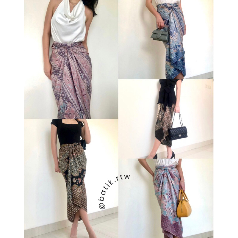 Jual Vol.1 Rok Lilit Kain Batik Graduation Hijab Friendly | Shopee ...
