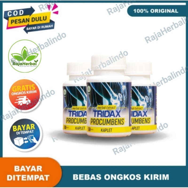 Jual Tridax Procumbens Original Kaplet Obat Herbal Rheumatik Asam Urat ...
