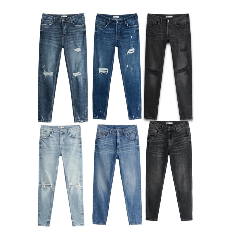 Jual ZARA JEANS SKINNY COLLECTION ORIGINAL 100% GUARANTEE MONEY BACK ...