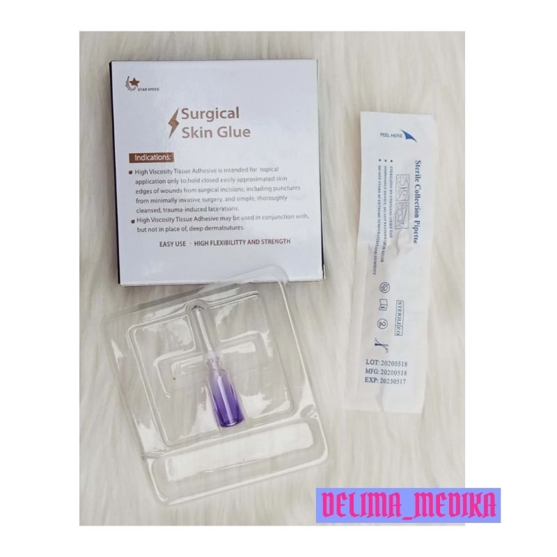 Jual Lem Khitan Surgical Skin Glue / Lem Sunat SSG / Lem Untuk Luka ...