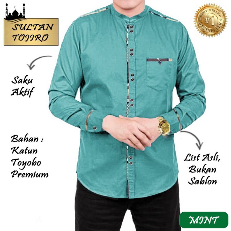 Jual BAJU MUSLIM KOKO PRIA KOKO BIG SIZE SULTAN KOKO TOYOBO BAJU ...