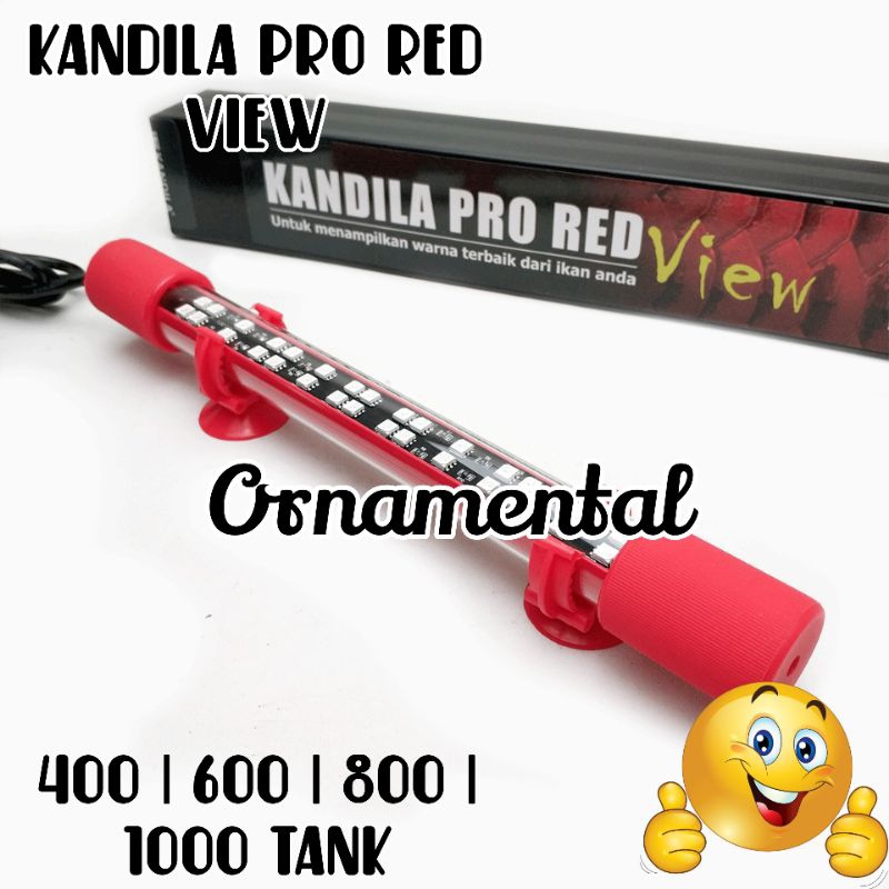 Jual Lampu LED Aquarium KANDILA PRO RED VIEW 400 | 600 | 800 | 1000 ...