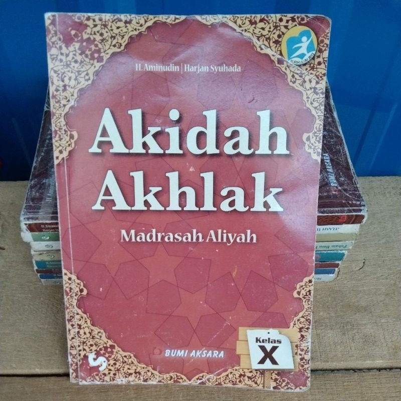 Jual AKIDAH AKHLAK KELAS 10 ALIYAH | Shopee Indonesia