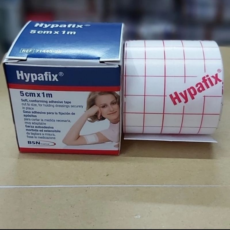 Jual Hypafix tape plester adhesive tape 5cm x 1 meter hyfafix | Shopee Indonesia