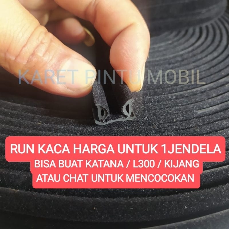 Jual 1 LINGKAR KARET REL KACA PINTU MOBIL NAIK TURUN | Shopee Indonesia