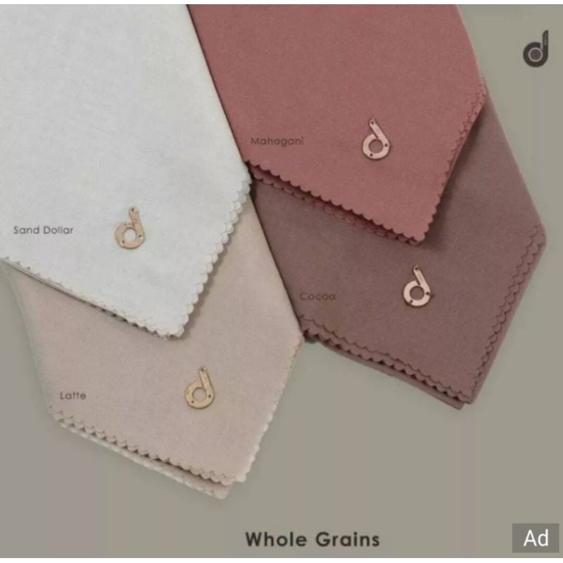 Jual HIJAB DEENAY LASER CUTTING LOGO (D) TERBARU KERUDUNG SEGI EMPAT ...