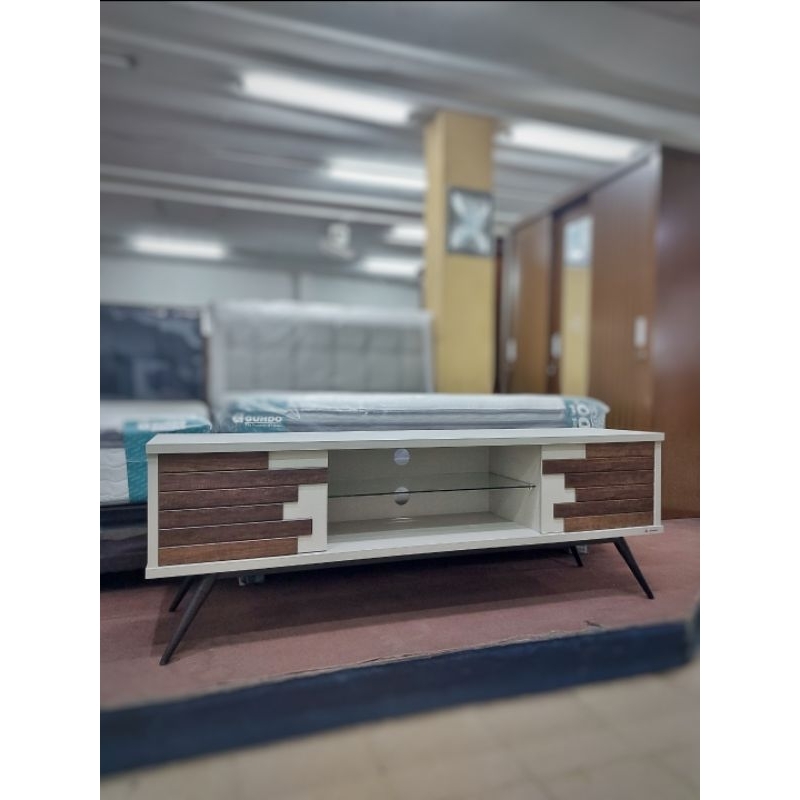 Jual Meja TV Minimalis Kaki Besi 160 - Bufet - Buffet - Rak Serbaguna ...