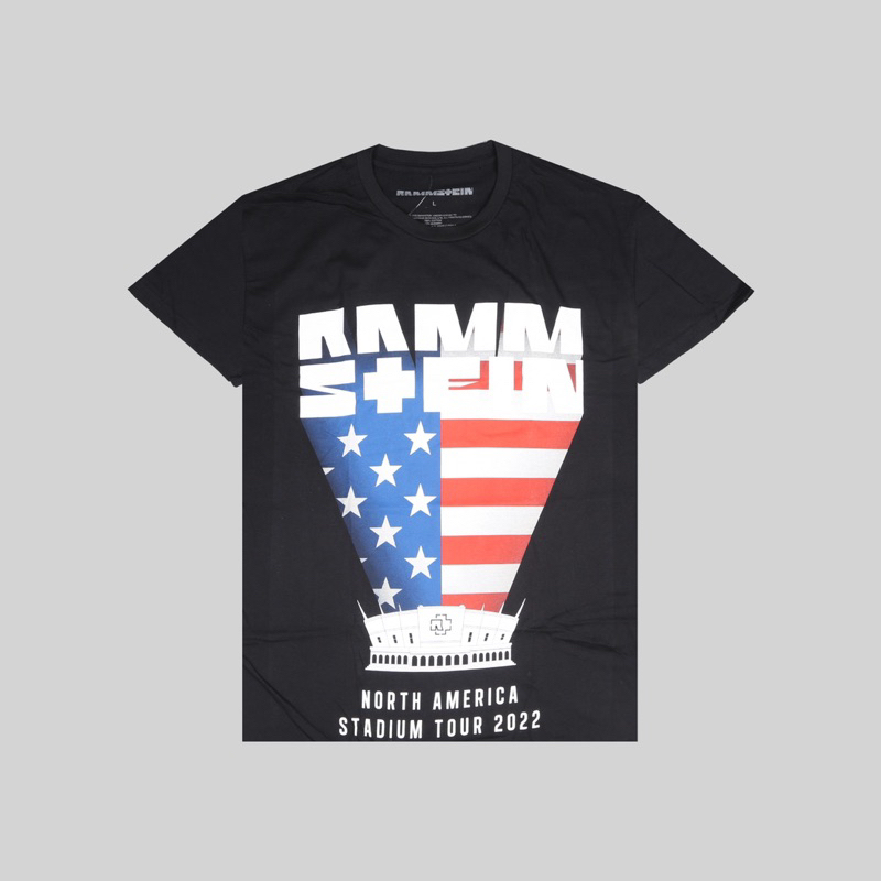 Jual TS RAMMSTEIN - NORTH AMERICAN STADIUM TOUR 2022 ( ROCK MERCH ...