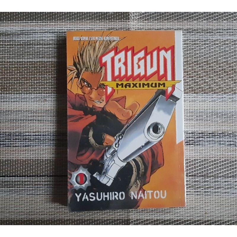 Jual Komik Trigun Maximum vol. 1 Yasuhiro Naitou | Shopee Indonesia