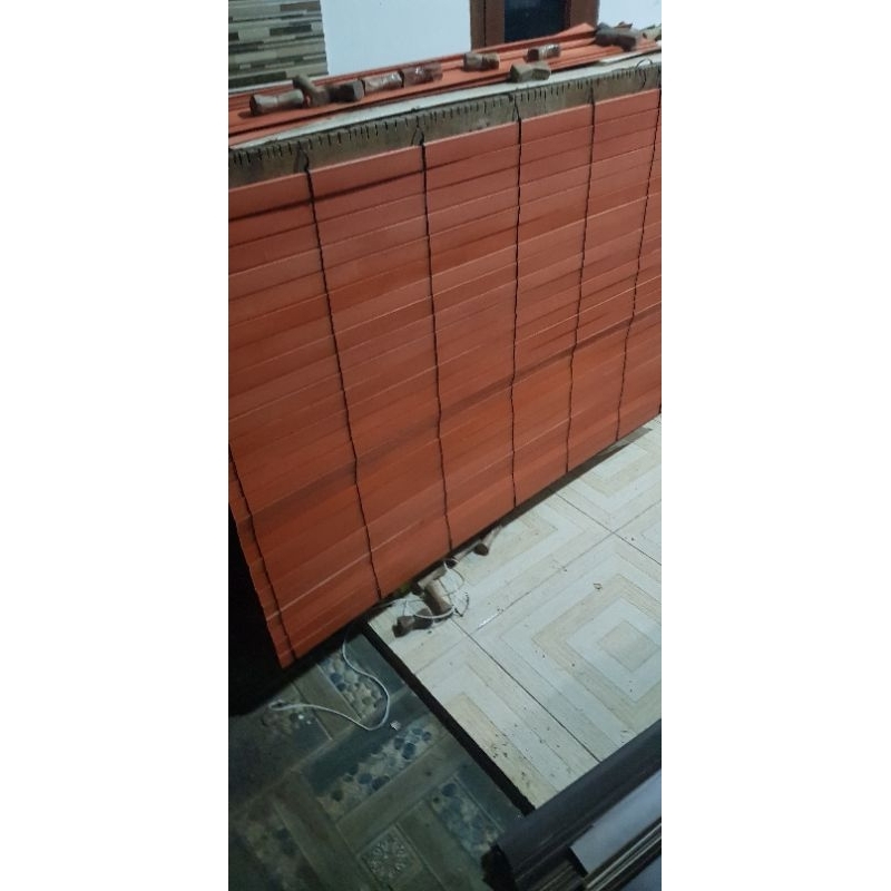 Jual TIRAI KEREY KAYU OUTDOOR UKURAN PERMETER PERSEGI,LENGKAP TALI ...