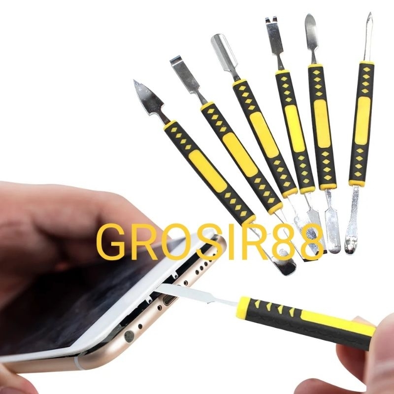 Jual ALAT BONGKAR HP BESI CONGKEL 6 IN 1 / ALAT PEMBUKA LCD TOUCHSCREEN ...