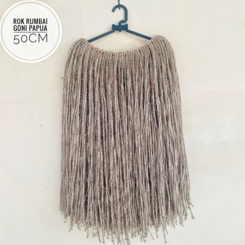 Jual Rok rumbai goni kostum tari adat Papua 50 cm | Shopee Indonesia