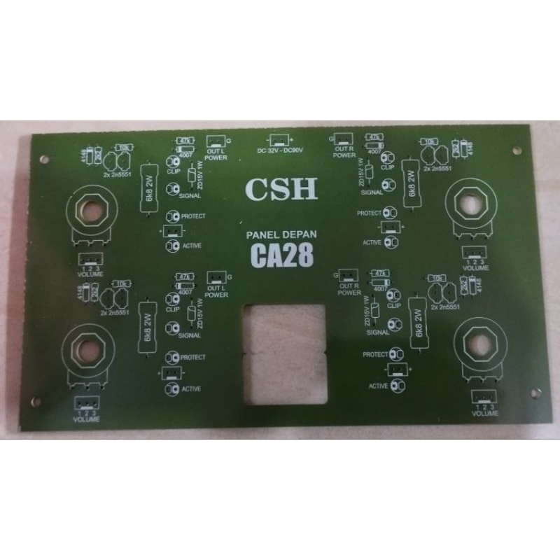 Jual PCB Panel Depan CA28 4ch | Shopee Indonesia