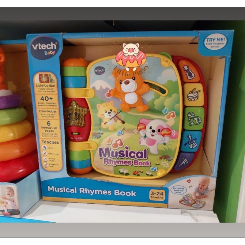 Jual Vtech musical rhymes book / buku elektronik | Shopee Indonesia