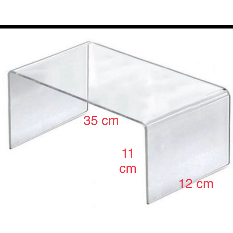 Jual acrylic stage action figure 5mm balok U tempat pajangan/dompet ...