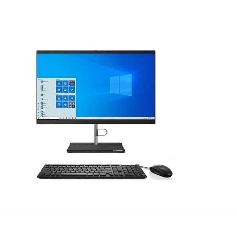 Jual PC ALL IN LENOVO AIO V50A 24IMB core i7 1035G1 16GB SSD 256GB+ HDD ...