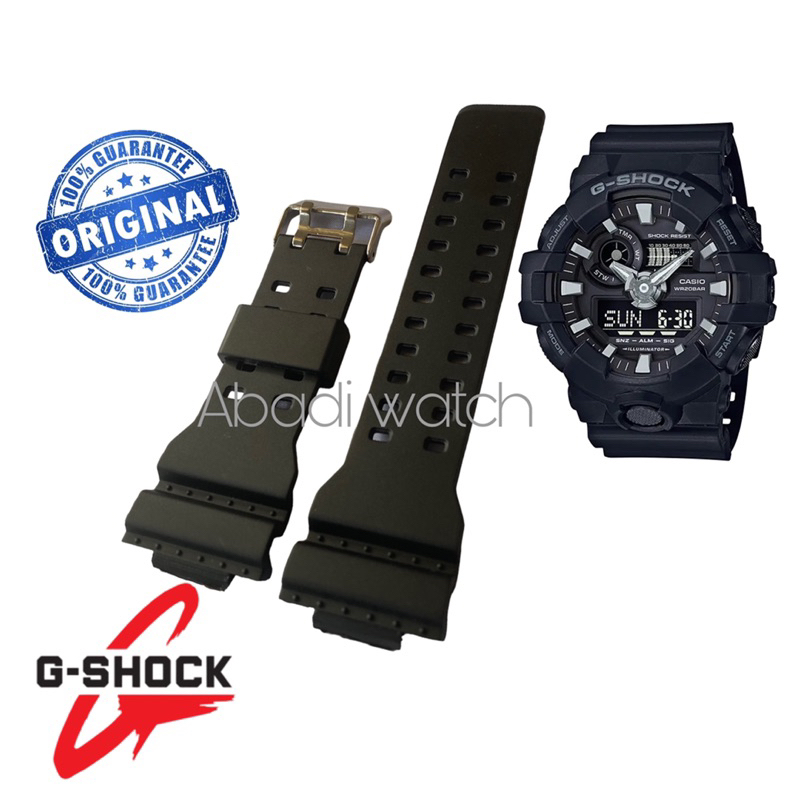 Jual StrapTali Jam Tangan karet G-Shock GA-700 GA 700 GA700 ga-700 ga ...
