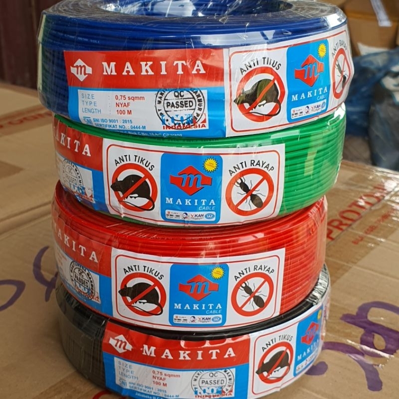Jual KABEL MAKITA NYAF MAKITA 0,75MM HARGA METERAN | Shopee Indonesia