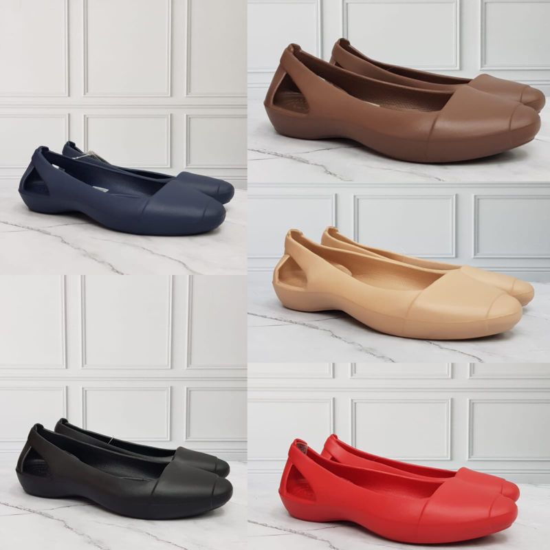 Jual CROCS SIENNA FLAT / SEPATU SANDAL CROCS SIENNA FLAT WANITA ...