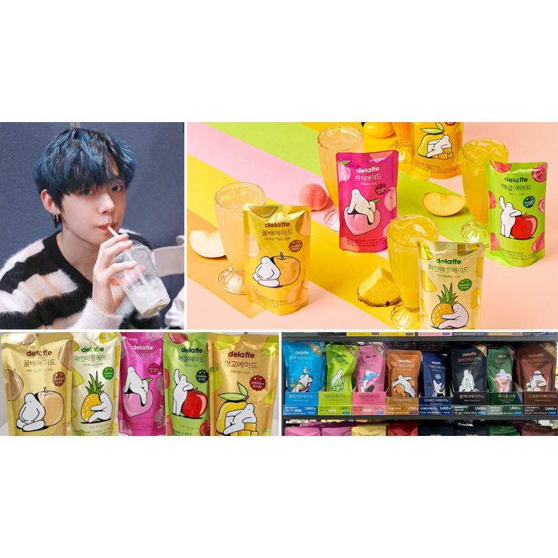 Jual CU’s DELAFFE KOREAN POUCH DRINK VIRAL | Shopee Indonesia