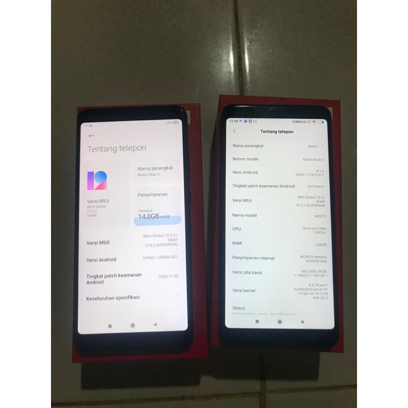 Jual Xiaomi Redmi Note 5 4/64 (2pcs) | Shopee Indonesia