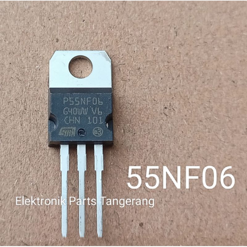 Jual MOSFET 55NF06 FET 55NF06 MOSFET 55N06 TRANSISTOR 55N06 FET 55N06 ...