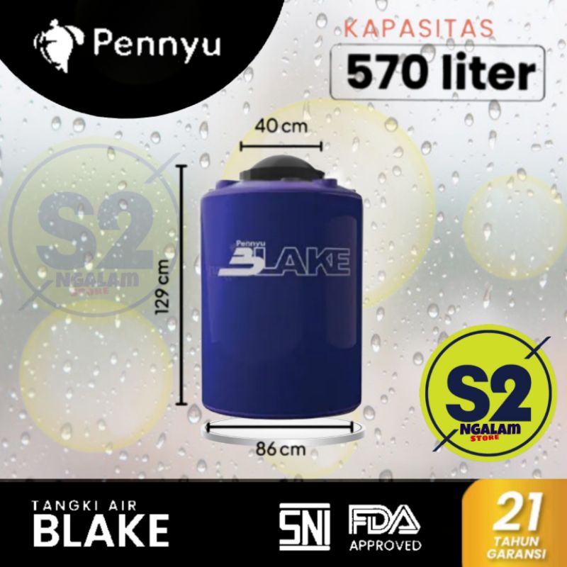Jual Tandon Air /Toren Air /Tangki Air - PENNYU BLAKE SERIES 570 Liter ...