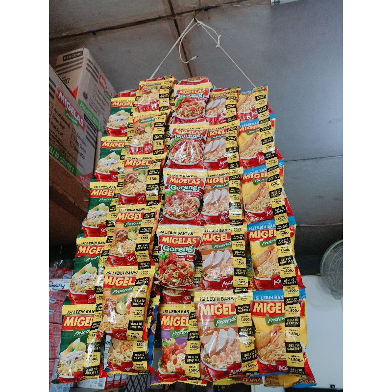 Jual Migelas renteng 6 variant 30g ( 10 sachet ) | Shopee Indonesia