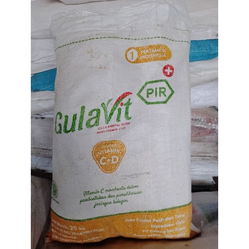 Jual Karung Bekas Gula 25kg & 50kg Merek Gula Vit ( Minimal Order 30pcs ...