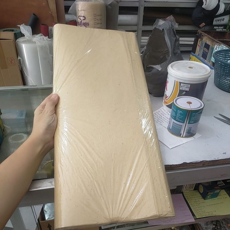 Jual Kertas Merang serat bambu. serap minyak gorengan. 20 lembar ukuran ...