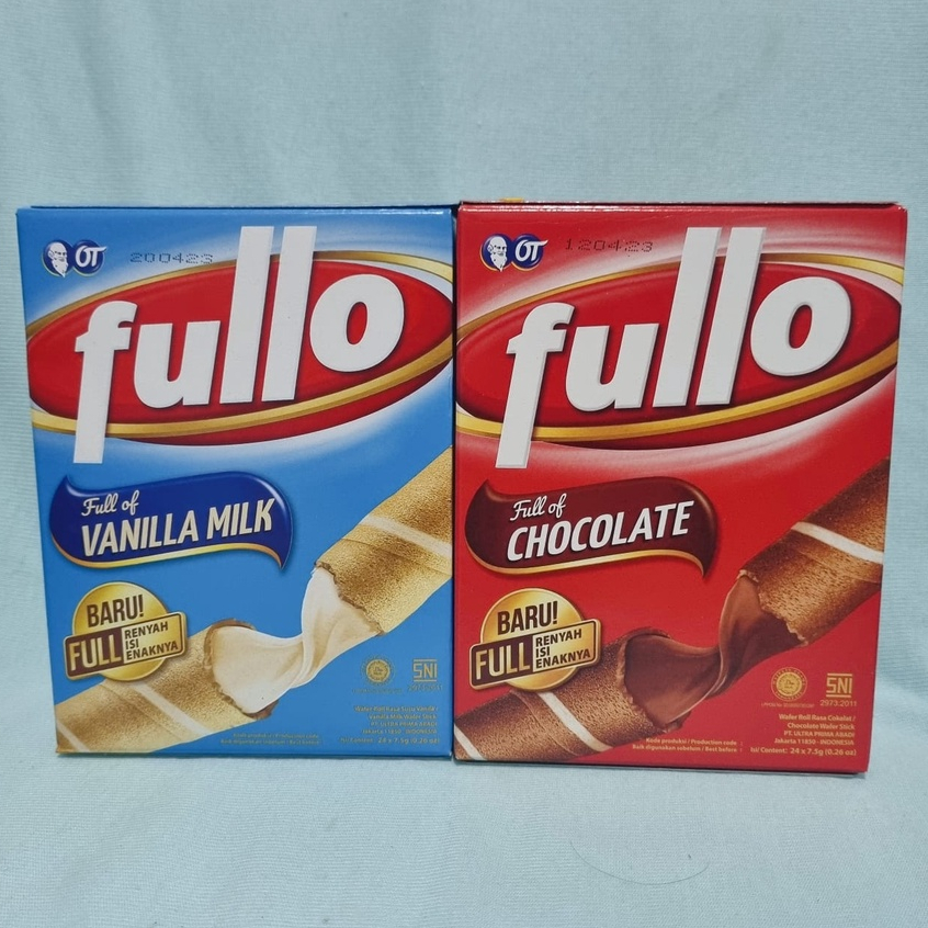 Jual Fullo Vanilla / Chocolate Box (1 Box isi 24 Pcs) | Shopee Indonesia
