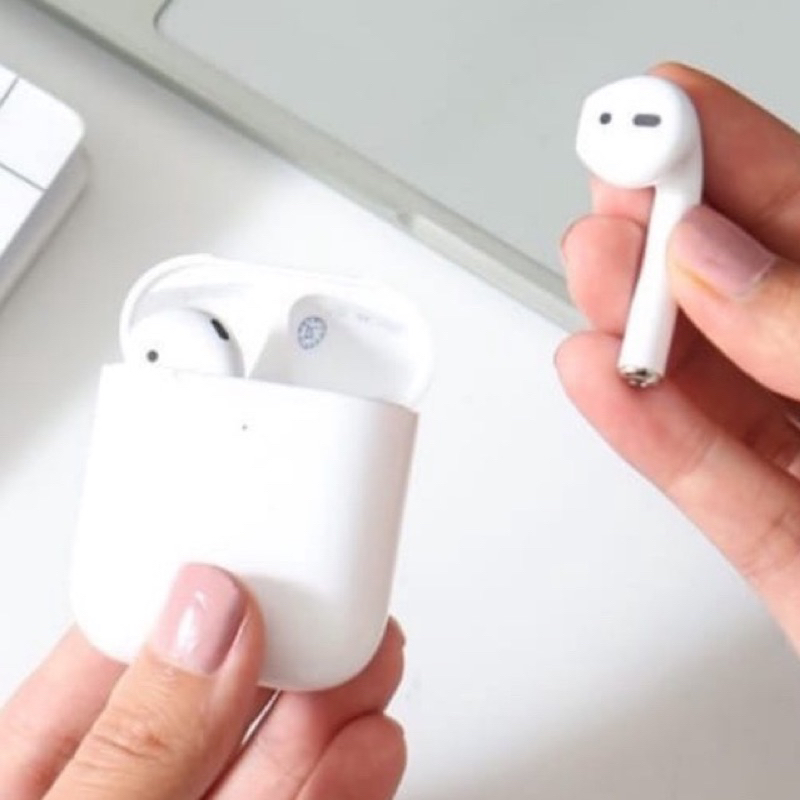 Jual HEADSET BLUETOOTH PODS GEN 2 WITH CHARGING CASE EARPHONE HANDSFREE ...