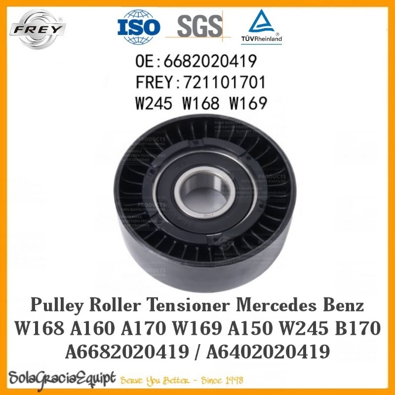 Jual Pulley Tensioner Mercedes W168 W169 A150, W245 - 6682020419 ...