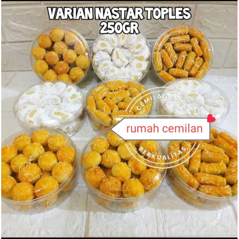 Jual Kue Kering Nastar toples 250 gram | Shopee Indonesia