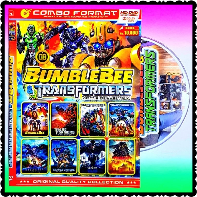Jual KASET CAMPURAN KOLEKSI FILM BUMBLEBEE DAN FILM TRANSFORMERS DAN ...