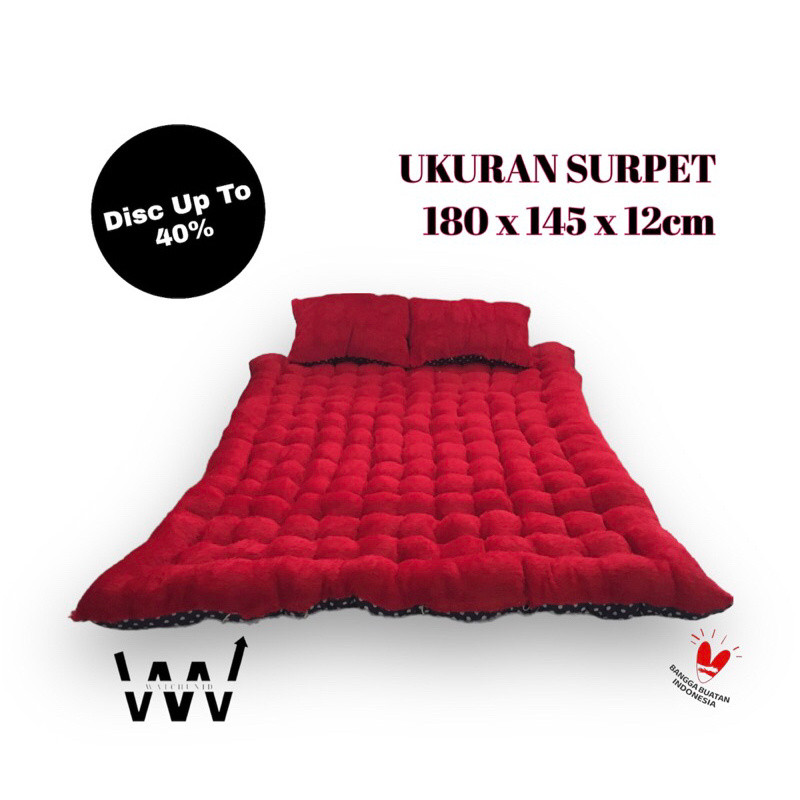 Jual Surpet Kasur Bulu Gender | Karpet Lantai Ukuran Besar 180 x 140 x ...