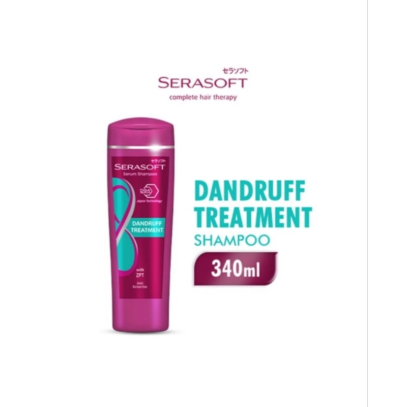 Jual SERASOFT Shampoo Dandruff Treatment 340ml | Shopee Indonesia