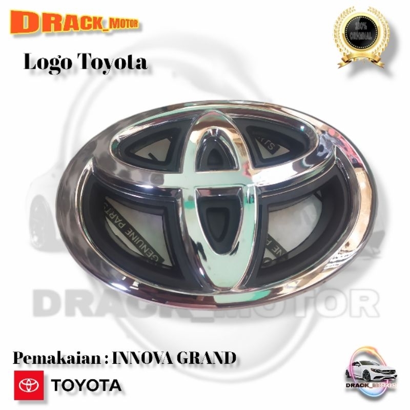 Jual LOGO DEPAN INNOVA KOMPLITE 2012-2015 ORIGINAL / LOGO EMBLEM TOYOTA ...