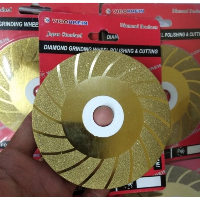 Jual Alat potong kaca poles kaca granit keramik type turbo DIAMOND ...