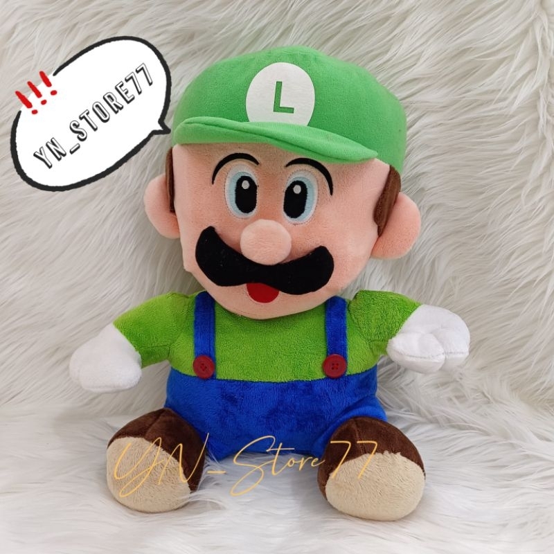 Jual Boneka Super Mario Bros dan Luigi Ukuran Besar | Shopee Indonesia